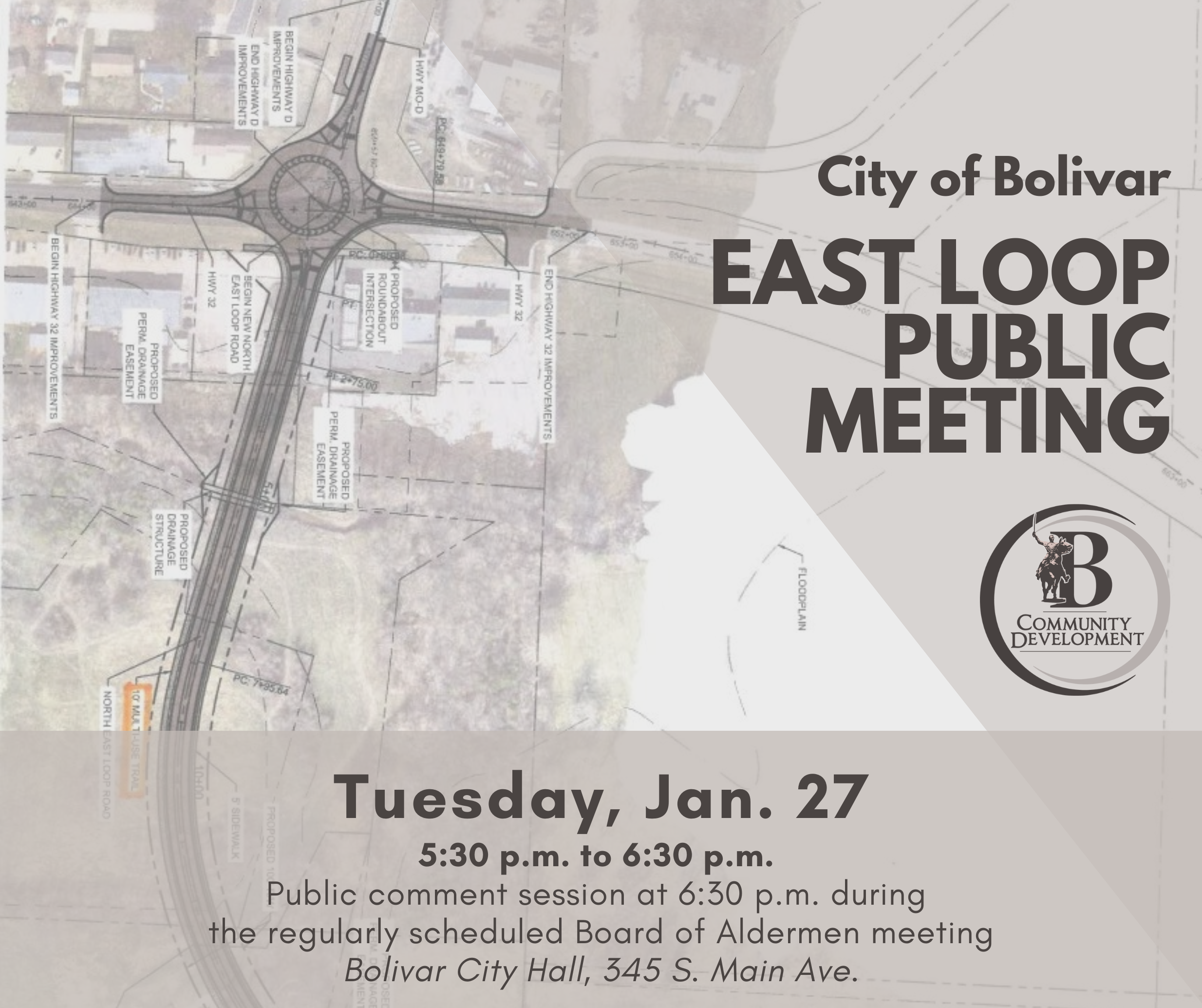 East Loop/Liberator Avenue Project Public Meeting | Bolivar MO
